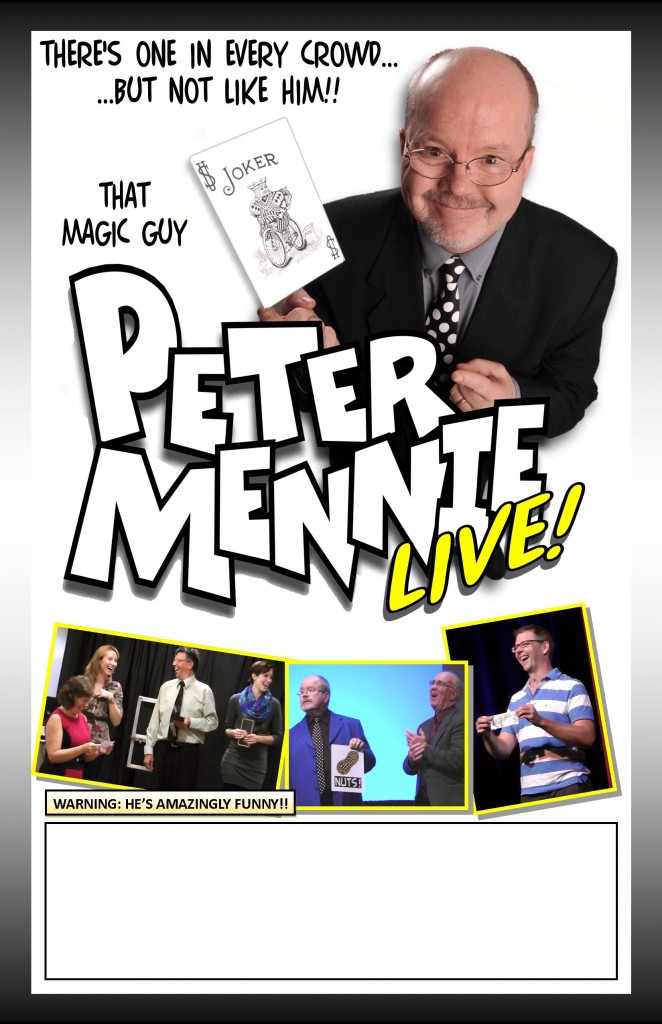 Clean Comedy with Corporate Magician / Entertainer Peter Mennie