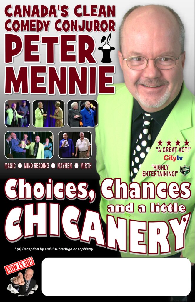 Event Planning Resources for Corporate Magician Peter Mennie